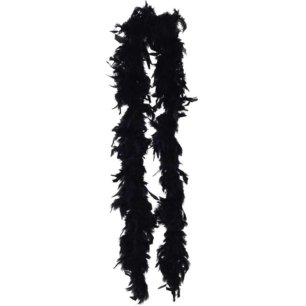 Lightweight Feather Boas: Bulk Black Feather Boas | FeatherBoaShop.com